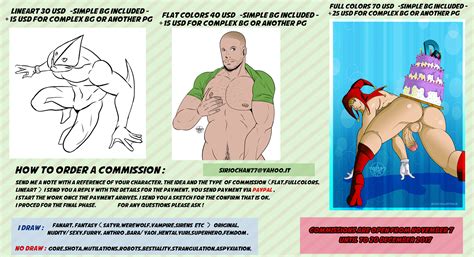 Commission Open By Sirio Lc Hentai Foundry