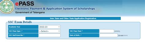 Telangana Epass Scholarships 2023 24 Registration And Last Date