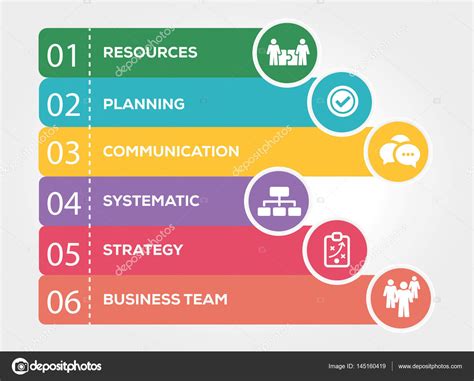 Workflow Infographic Concept Stock Vector Image By ©garagestock 145160419