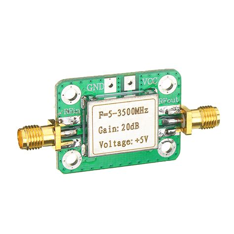 MHz RF Amplifier Wideband High Gain DB Low Noise Amplifier L Electronic Pro