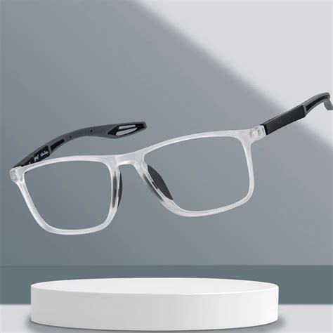 Rectangle Clear Eyeglasses