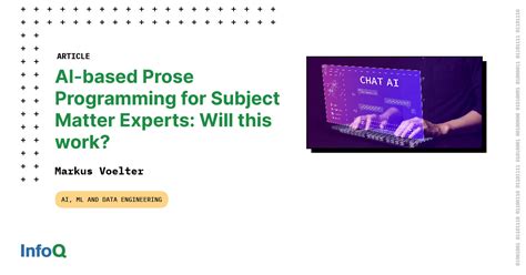 AI Based Prose Programming For Subject Matter Experts Will This Work