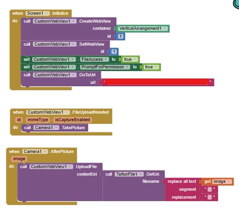 How Do I Launch Camera After Clicking Input File In My Webviewer Mit App Inventor Help Mit