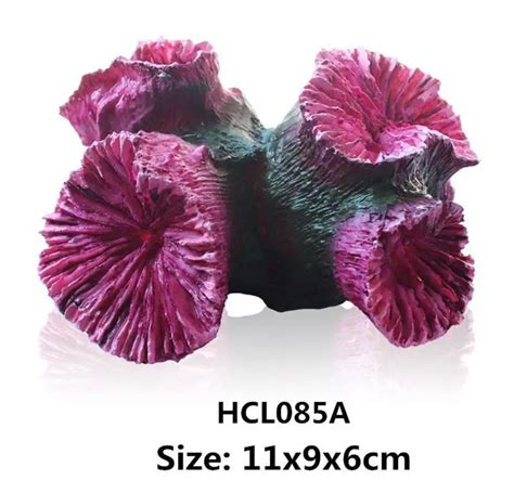 Аквариумный искусственный Коралл Украшение аквариум Коралловый риф цветок орнамент камень