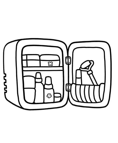 Glow Cosmetics Coloring Pages Coloringlib