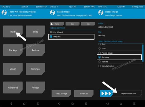 How To Permanently Install TWRP Without Using TWRP ZIP File DroidWin