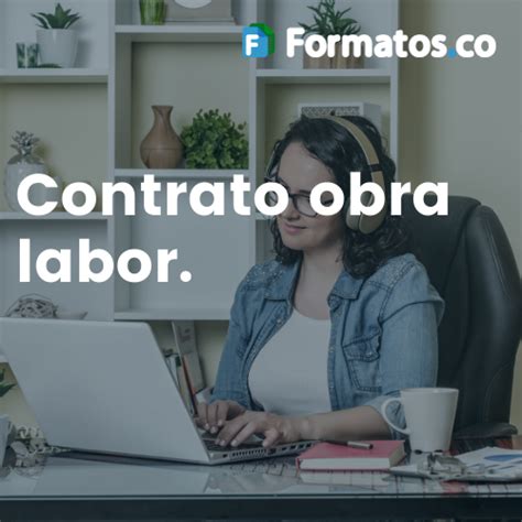 Contrato Obra O Labor Calendario Tributario