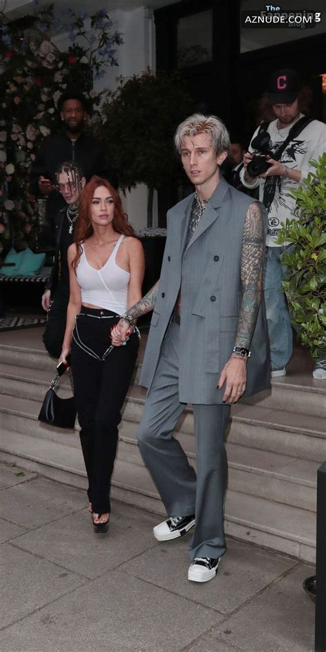 Megan Fox Flaunts Her Sexy Look At London Event Aznude