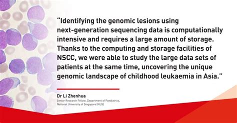 supercomputing supercomputingasia hpc science technology leukemia pediatrics genomics