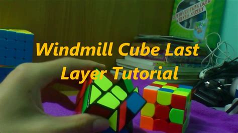 Windmill Cube Last Layer Tutorial YouTube