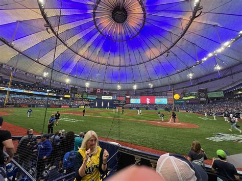 Tropicana Field Review Tampa Bay Rays Ballpark Ratings