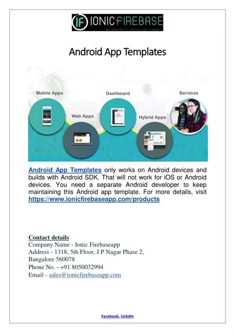 PPT Android App Templates PowerPoint Presentation Free Download ID