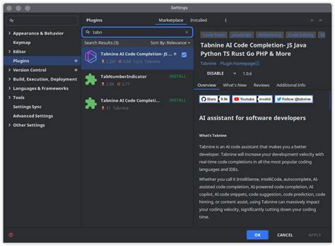 Tabnine Intellij Problem · Issue 518 · Codotatabnine Intellij · Github