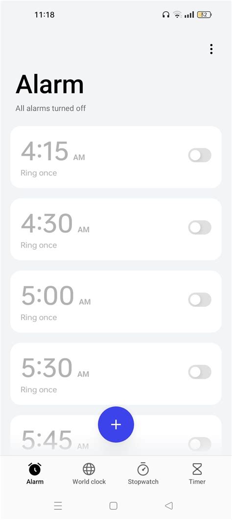 how to set an alarm on your android phone