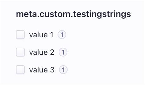 Shopify How Can I Add An Array Of Values Using Shopify Metafields