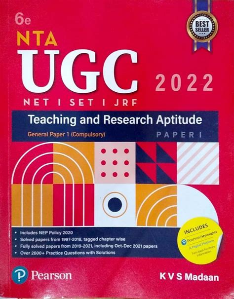 English Nta Ugc Netsetjrf 2022 General Paper I Mrp 525 At Rs