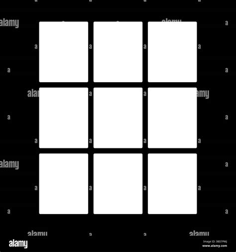 Abstract Geometric Pattern With Grid White Lines Silhouette Of Gobos Grid Line Window Light