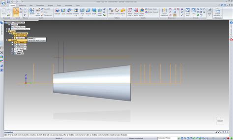 Siemens Solid Edge Copy Sketch