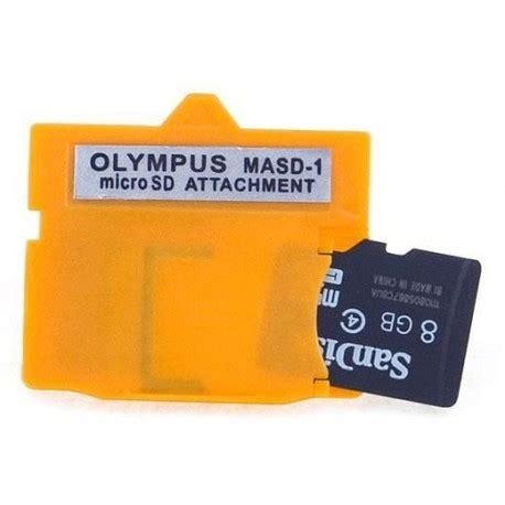 Olympus Memory Card Adapter MicroSD XD MASD 1 Memory Card Adapters