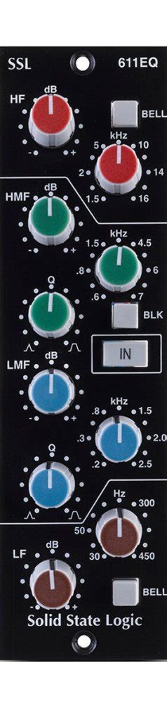 Solid State Logic 611EQ E Series EQ Studio Economik Pro Audio Recording Equipment Montreal