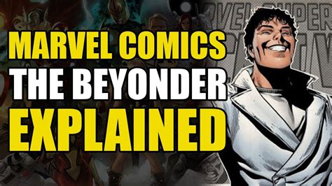 Marvel Comics The Beyonderbeyonders Explained Youtube