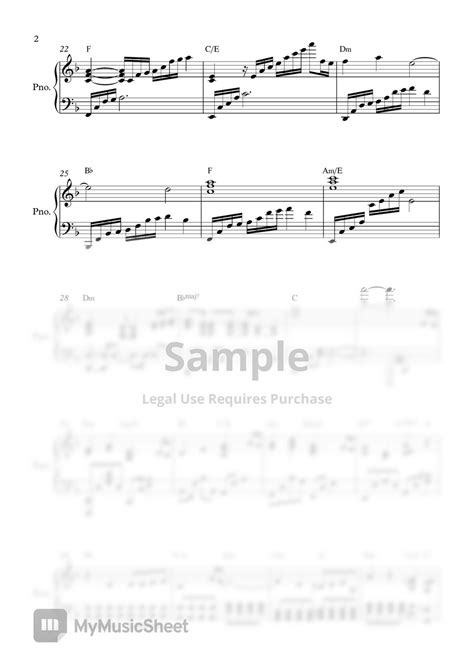 귀멸의 칼날 鬼滅の刃 카마도 탄지로의 노래 竈門炭治郎のうた Sheets By Pianoinu