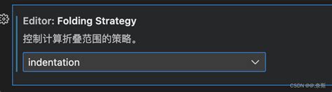 vscode折叠展开代码图标消失问题 vscode代码折叠箭头不见了 csdn博客