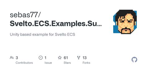 Github Sebas77sveltoecsexamplessurvival Unity Based Example For