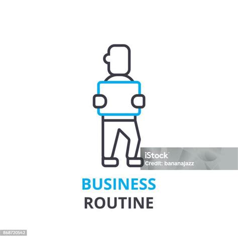 비즈니스 일상적인 개념 개요 아이콘 선형 부호 선 그림 평면 벡터 일러스트 레이 션 가정 생활에 대한 스톡 벡터 아트 및 기타