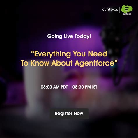 Cyntexa On Linkedin Salesforce Technology Artificialintelligence Livewebinar Join…