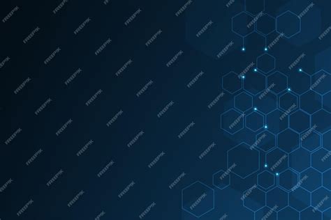 Premium Vector Vector Abstract Hexagon Illustration Graphics Background