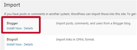 how to move from blogger to wordpress and set up redirects