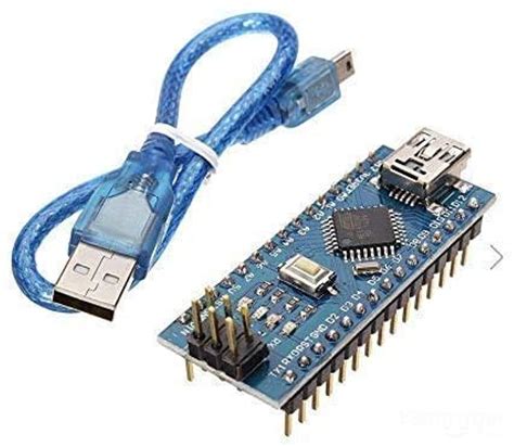 Nano V3 Ftdi Ft232 Mini Usb Soldered Pins With Usb Cable Atmega328p Buy Online At Best Price