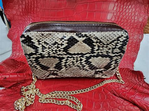 Python Cross Body Jimmy Cs Custom Leather