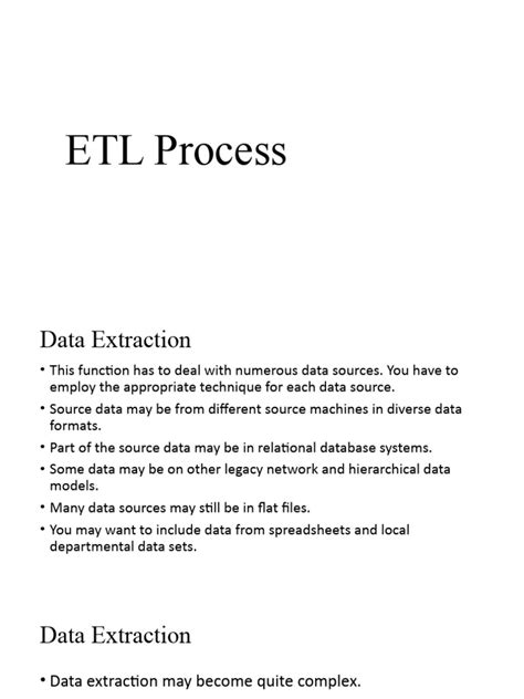 9 1 Etl Process Pdf