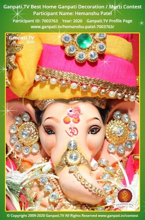 Hemanshu Patel Ganpati Tv