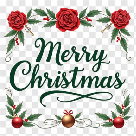 메리 크리스마스 프레임 휴일 꽃과 계절 인사말 메리 크리스마스 프레임 휴일 꽃 그리고 계절의 인사 Png 일러스트 및 이미지 에 대한 무료 다운로드 Pngtree