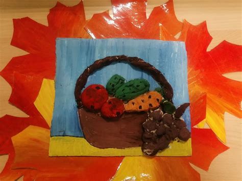 Дары осени рисунок в садик 74 фото