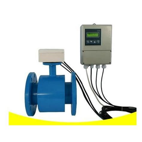 Split Magnetic Flow Meter Remote Display Liquid Wastewater Sewage