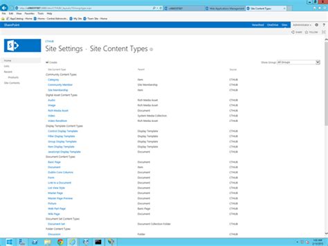 Cross Site Publishing Content Type Creation Creation Part 4