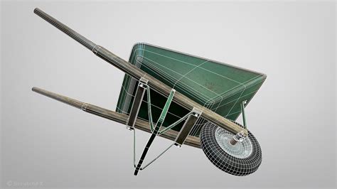 바퀴 손수레 사진 측량 3d 모델 19 Ma Fbx Obj Free3d