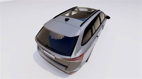 Skoda Octavia Combi 2022 3d Model By Alphagroup
