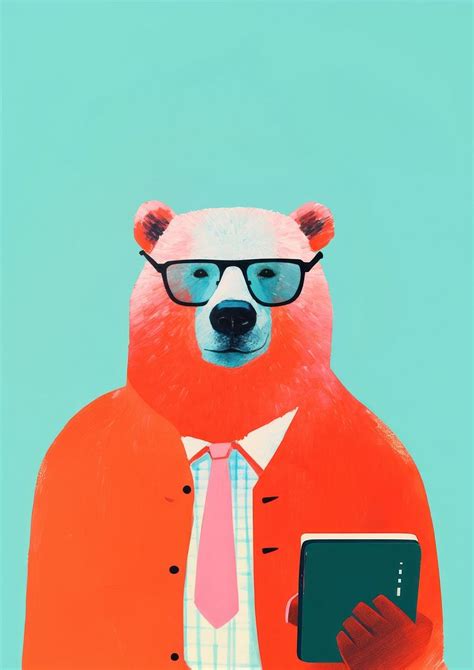 Art Painting Portrait Glasses Premium Photo Illustration Rawpixel