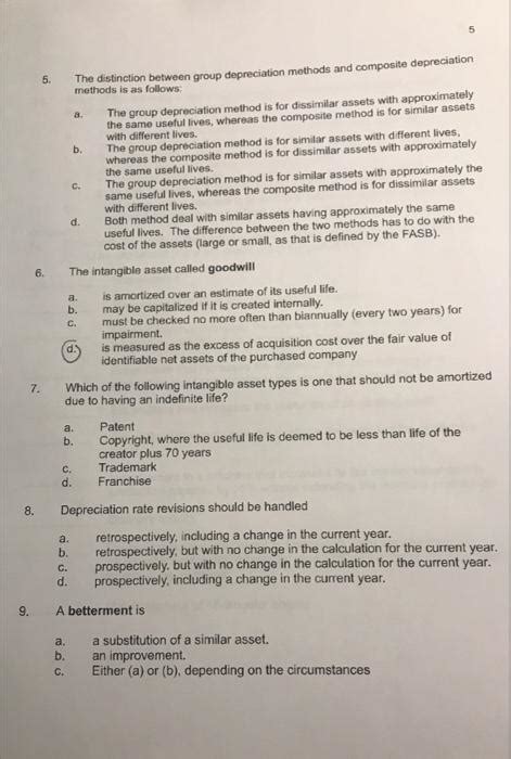 Solved 5 A B C D 6 The Distinction Between Group