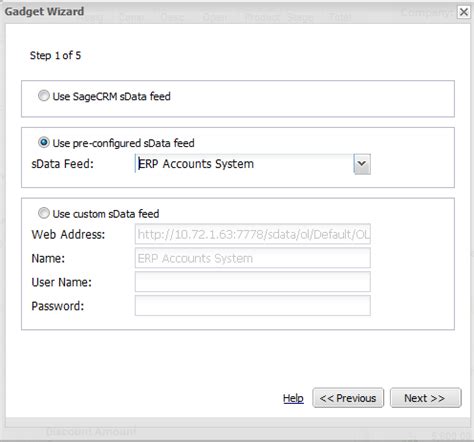 SData Gadgets On The Interactive Dashboard Sage CRM Hints Tips And Tricks Sage CRM