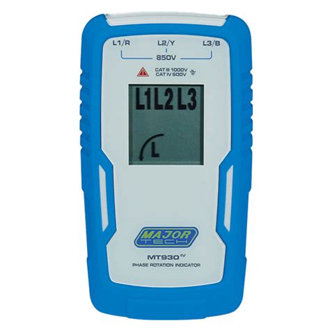 Phase Rotation Meter Zenith Sales And Calibrations Pty Ltd
