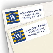 Monogram Address Labels Monogram Collection