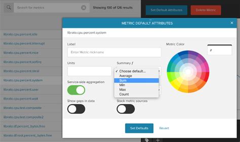 How To Control Metric Aggregation — Librato Knowledge Base