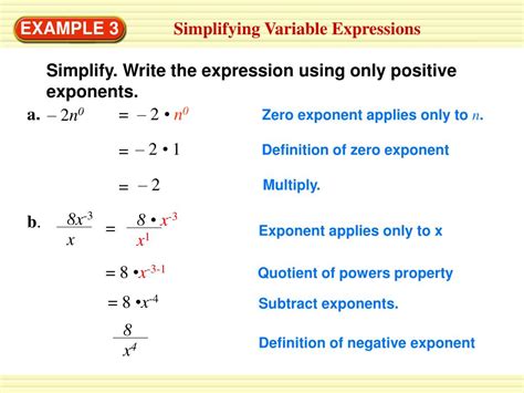 PPT Using A Negative Exponent PowerPoint Presentation Free Download ID