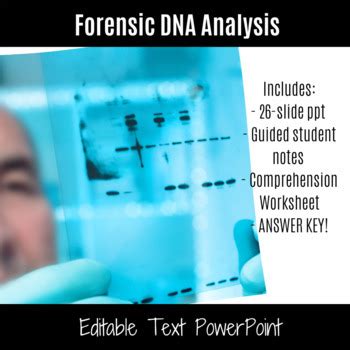 Forensic DNA Fingerprinting And Profiling Lesson By MK Science Lab